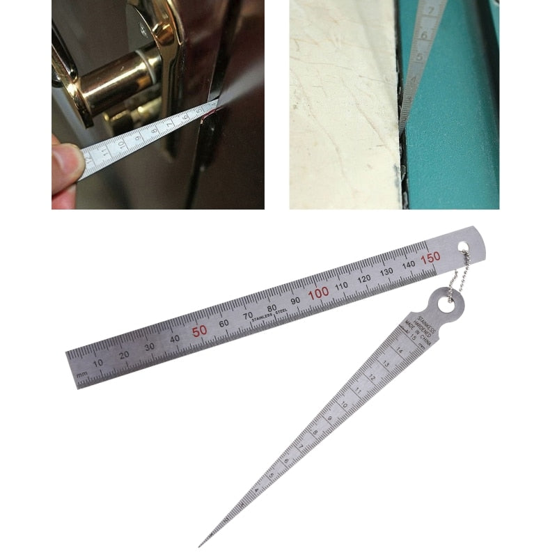 Welding Gauge - Taper Gap Gauge & Ruler Inspection Tool – NDT Sales ...