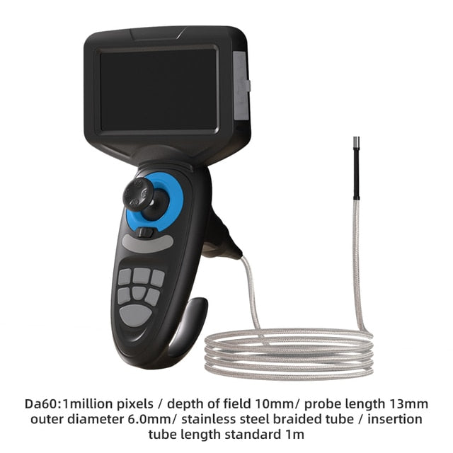 Borescope Inspection Camera - Ergonomical 4.5inch Screen 360 Degree Ar ...